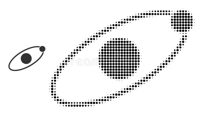 Orbit Halftone Stock Illustrations – 989 Orbit Halftone Stock ...