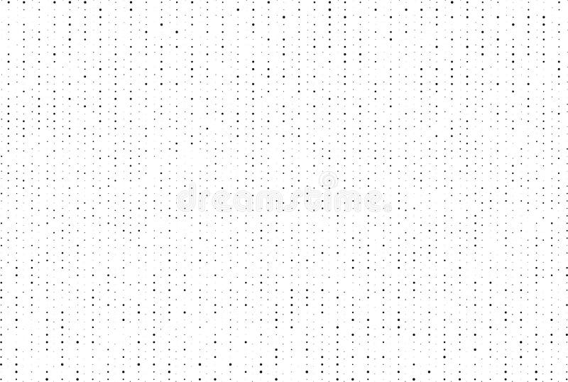 Black and White Halftone Dotted Pattern. Stock Vector - Illustration of ...