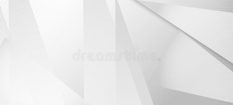 Halftone Dynamic Gray Vector Background. Modern Faded Banner Stock ...