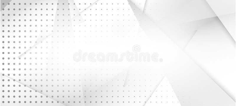 Halftone Dynamic Gray Vector Background. Modern Faded Banner Stock ...