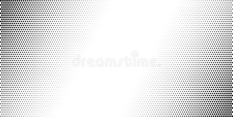 Halftone Effect Dotted Gradient Background. Vector Abstract Grunge ...