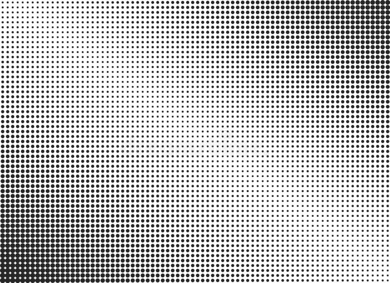 Halftone Effect Background . Abstract Geometric Shape Texture. Stock ...