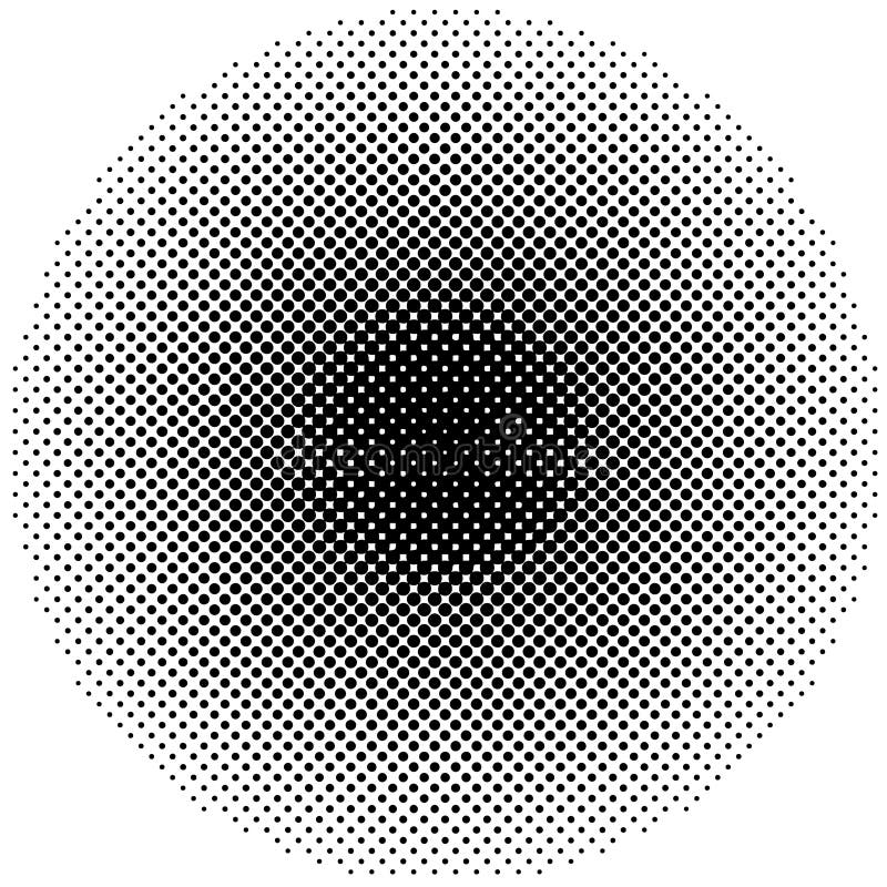 Halftone Element, Circular Halftone Pattern. Specks, Halftone Circle ... Halftone Element, Circular Halftone Pattern. Specks, Halftone Circle ...