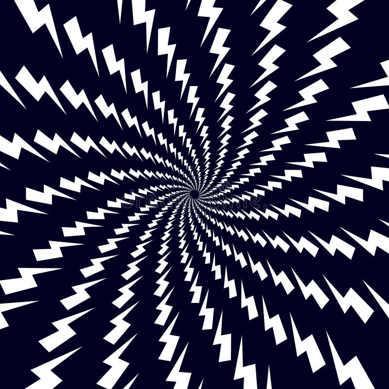 Halftone Element in Flash Shape in Circle. Power Firework As Icon or ...