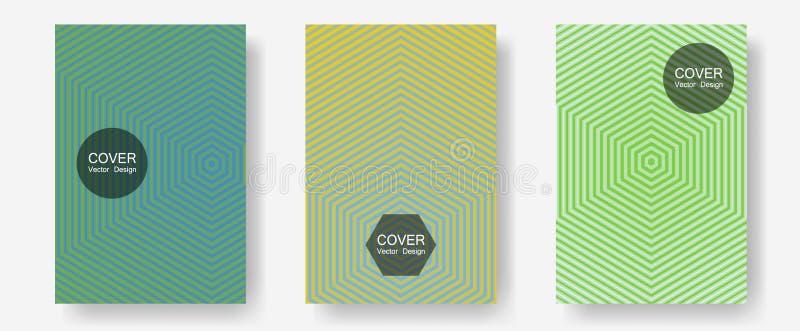 Halftone Flat Patterns Abstract Vector Set Stock Vector - Illustration ...