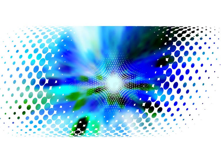 Halftone Frame, Vector Motion Blur Stock Vector - Illustration of ...