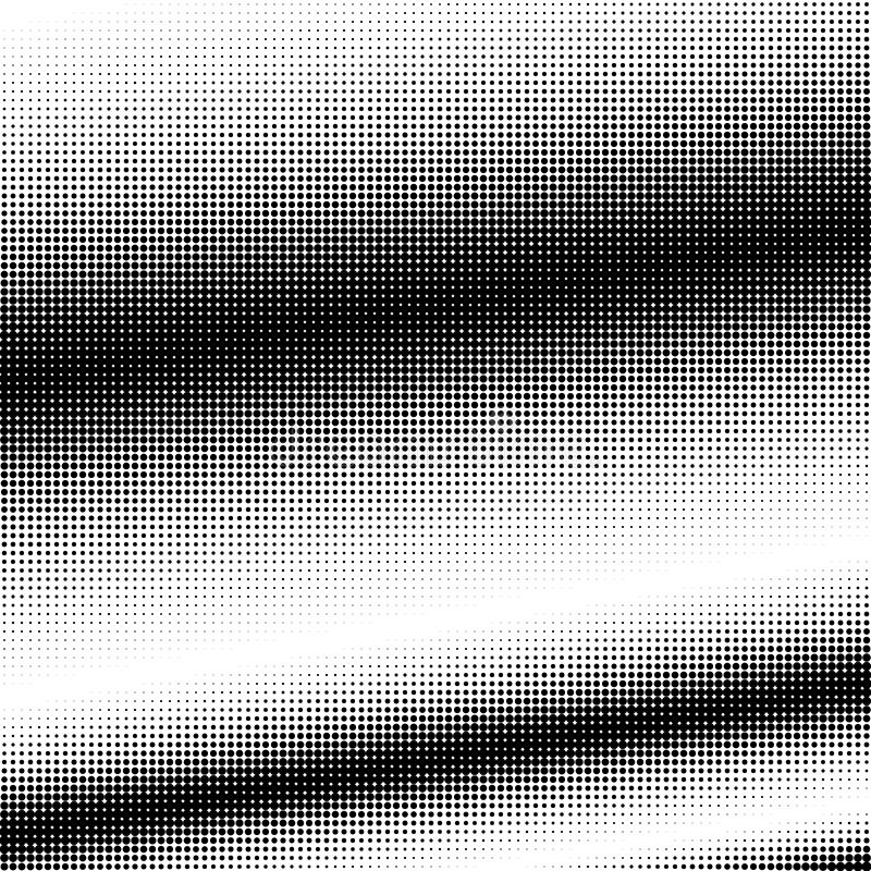 Halftone Gradation / Gradient Pattern, Abstract Geometric Pointillist Texture Stock Vector ...