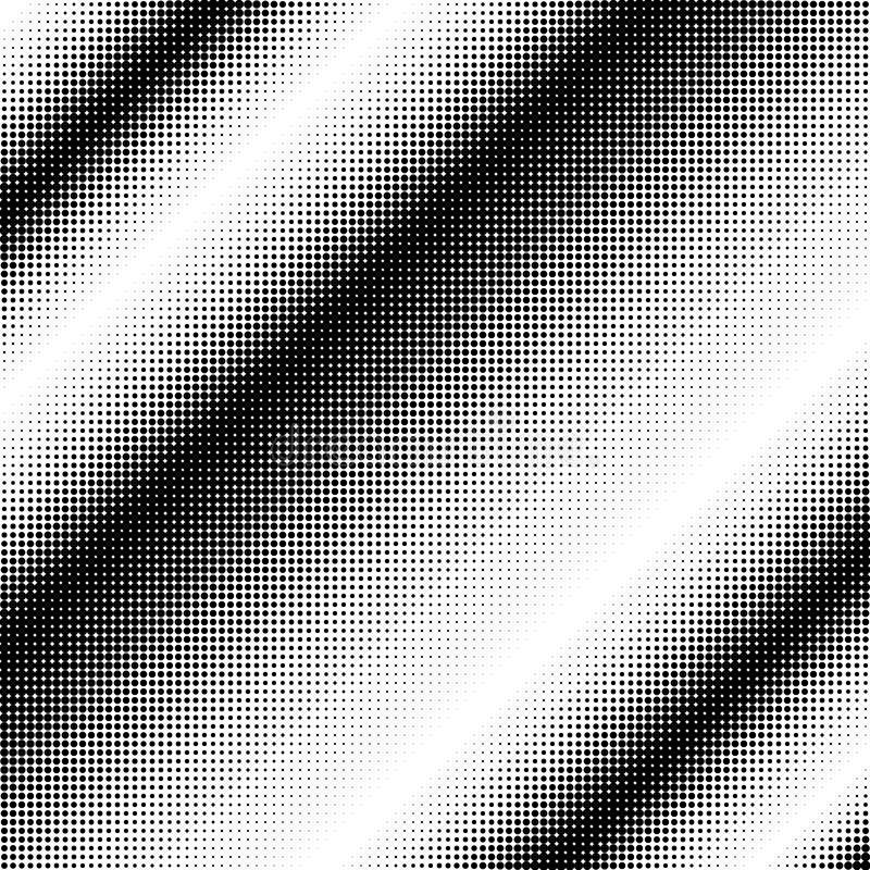 Halftone Gradation / Gradient Pattern, Abstract Geometric Pointillist Texture Stock Vector ...