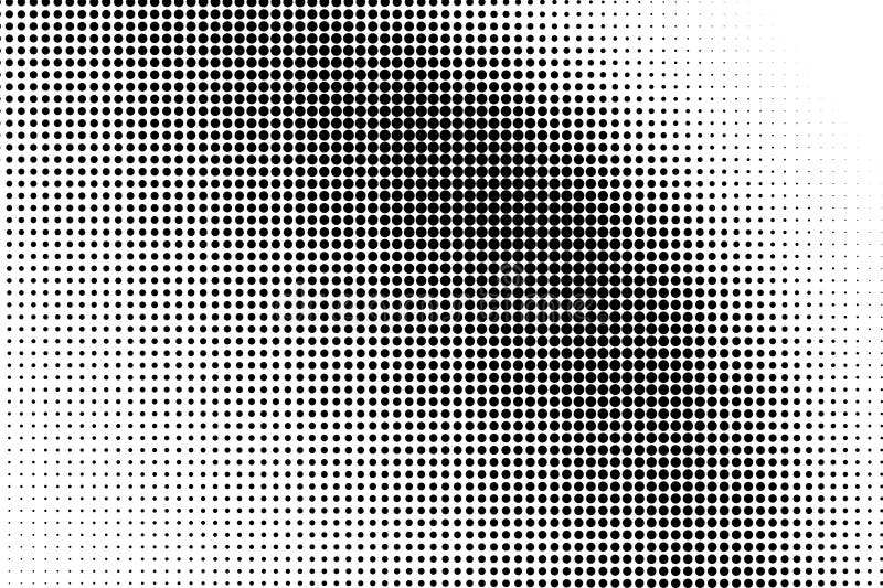 Halftone Gradient Dot Patterns Background Stock Illustration ...