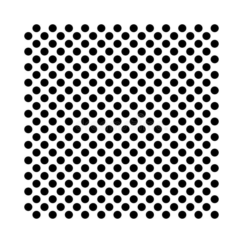 Polka Dot Background.Background with Monochrome Dotted Texture. Polka ...