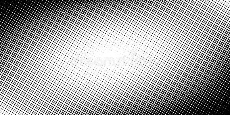 Halftone Gradient, Noise Texture in Black and White. Retro Pixelated ...