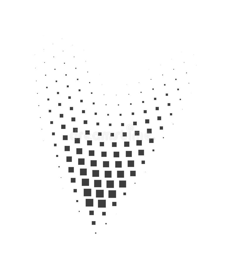 Halftone Gradient Shapes Dots Comic Effect Stock Vector Illustration Of Swirl Collection