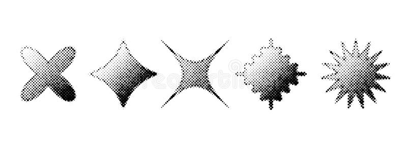 Star with bitmap effect stock vector. Illustration of symbol - 240952545