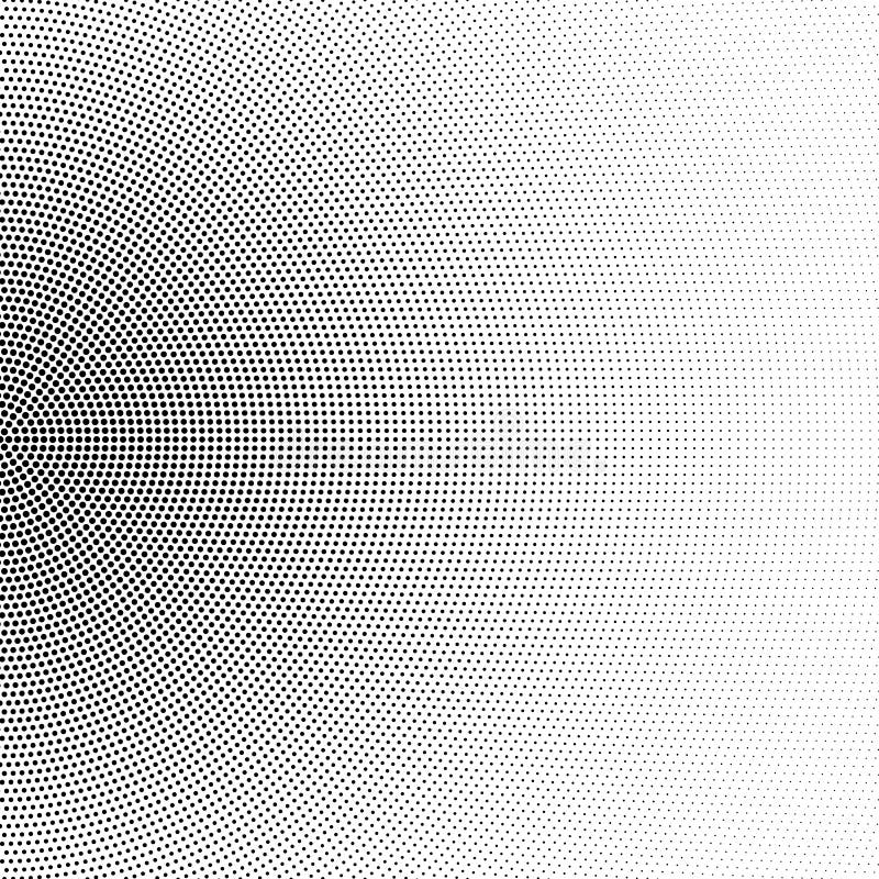 Halftone Half Circle Gradient Background Stock Illustration ...