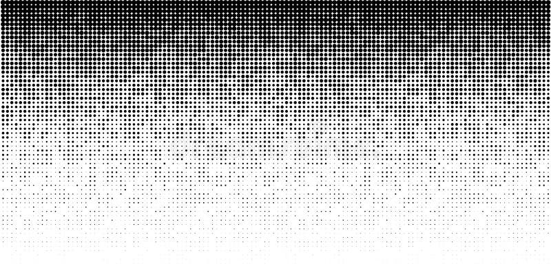 Horizontal Gradient Halftone Dots Backgrounds. Black Dots on White ... Horizontal Gradient Halftone Dots Backgrounds. Black Dots on White ...