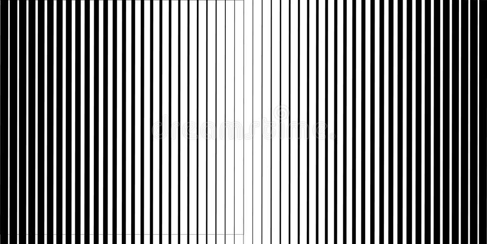 Halftone Horizontal Speed Line Abstract Pattern. Vector Halftone ...