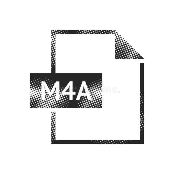 Halftone Icon - File Format Stock Vector - Illustration of format ...