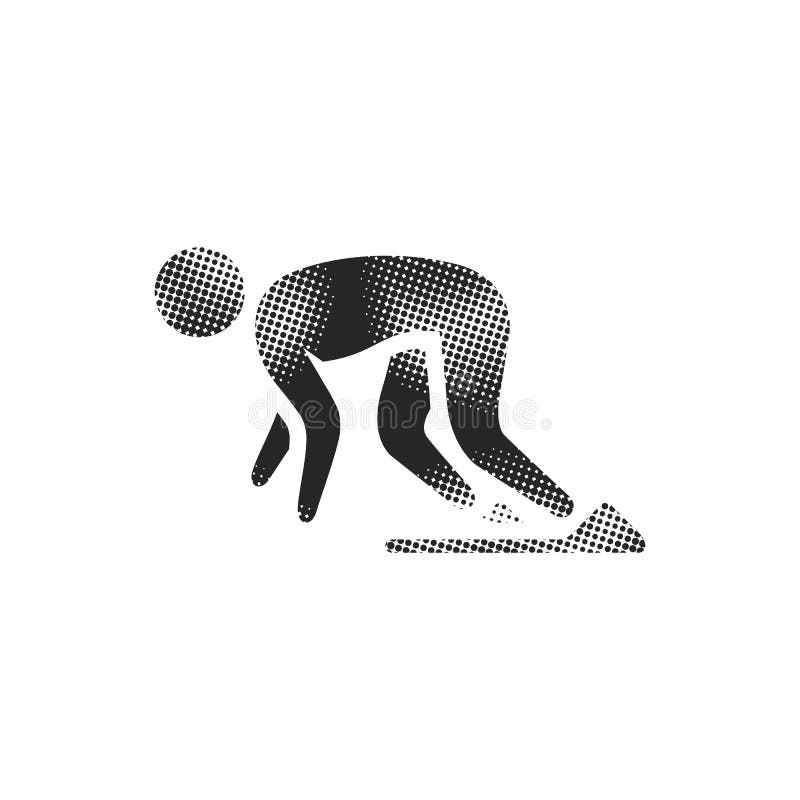 Runner Starting Line Stock Illustrations – 815 Runner Starting Line ...