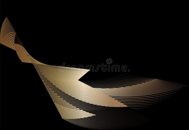 Gold Metallic Effect Background. Stock Vector - Illustration of dark ...