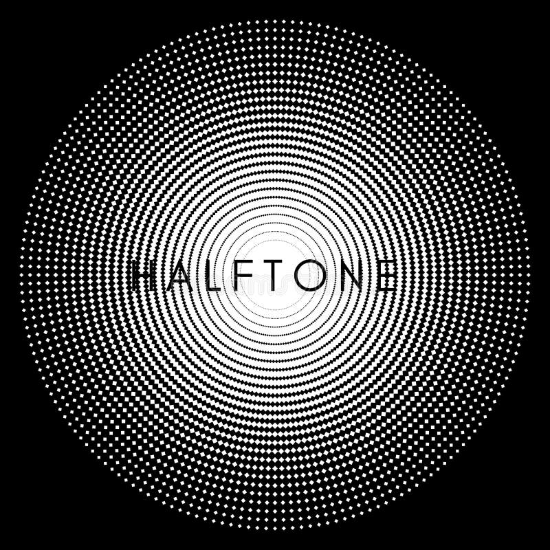 Halftone logo stock image. Image of light, banner, monochrome - 266009939