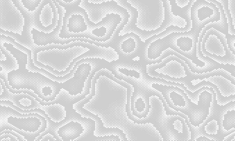 Halftone Marble Texture Background.Abstract Black and White Dot Art ...