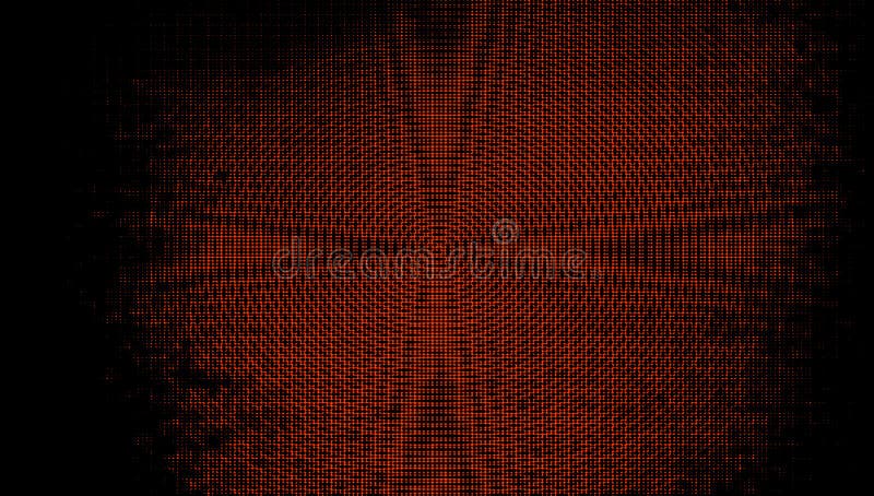 Halftone Orange Pattern Dot Abstract Background. Grunge Backdrop ...