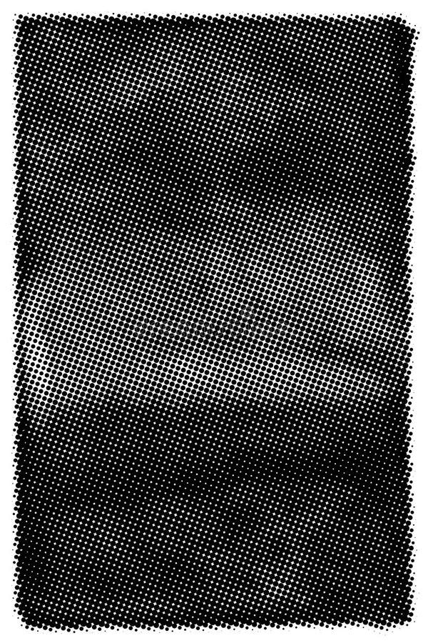 Halftone Paper Effect, Dotwork Abstract Shapes, Black Grain Texture ...