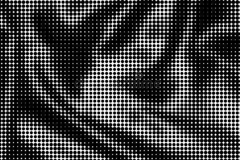 Halftone Pattern Background. Stock Illustration - Illustration of spot ...
