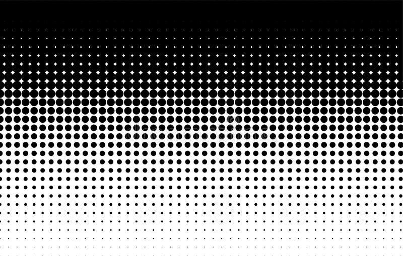 Halftone Pattern. Comic Background. Black and White Stock Vector ...