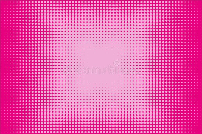 Halftone Pattern. Comic Background. Pop Art Style. Vector Illustration ...