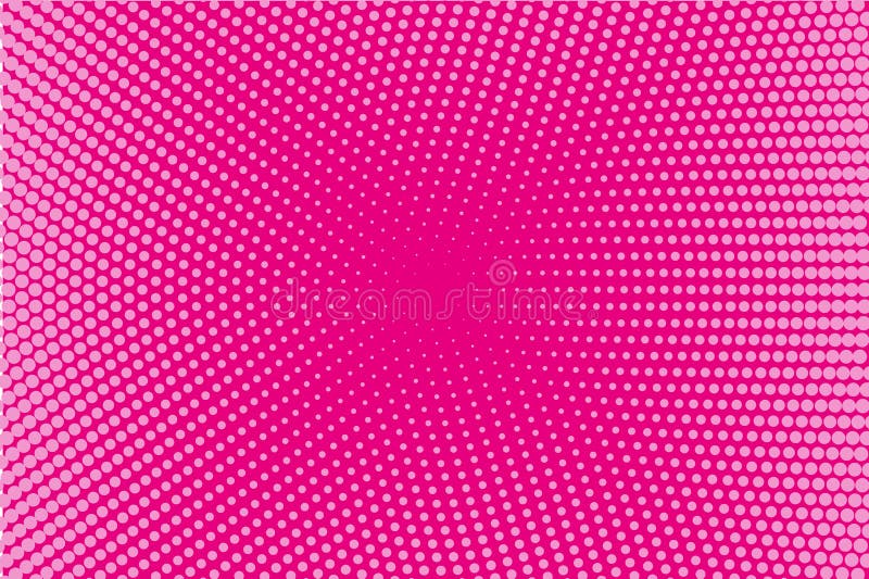 Halftone Pattern. Comic Background. Pop Art Style. Vector Illustration ...