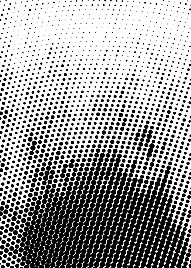 Halftone Pattern . Cover A4 Format, Template for Poster Stock ...