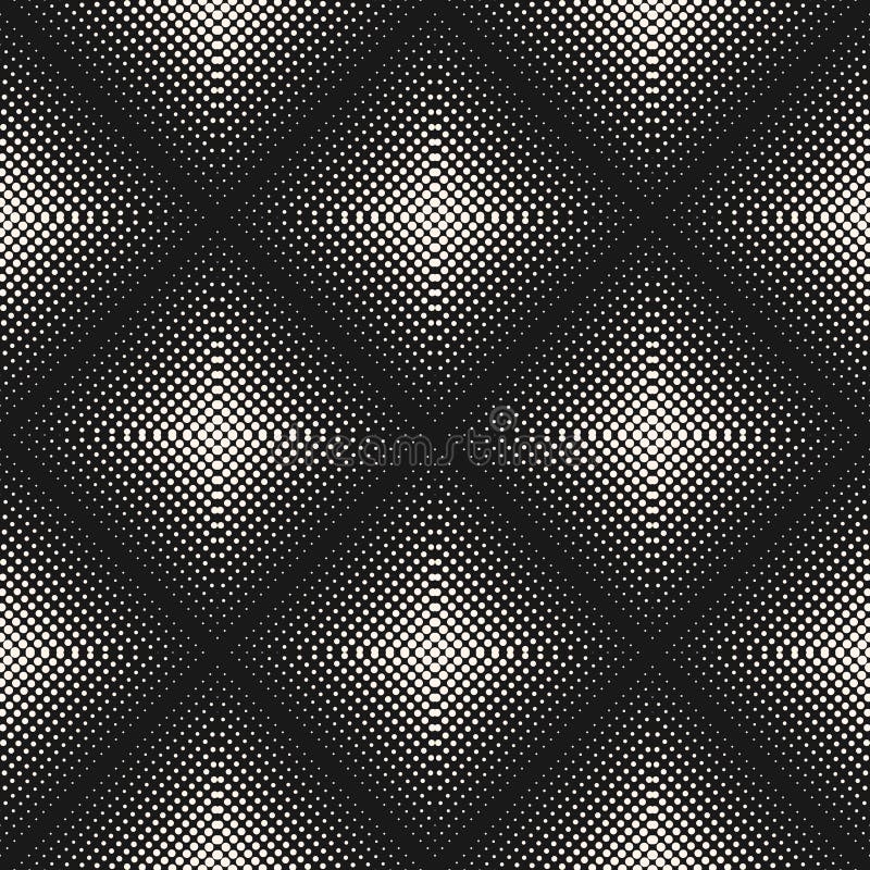Halftone Pattern, Cross Pattern, Rhombus Pattern Stock Vector ...