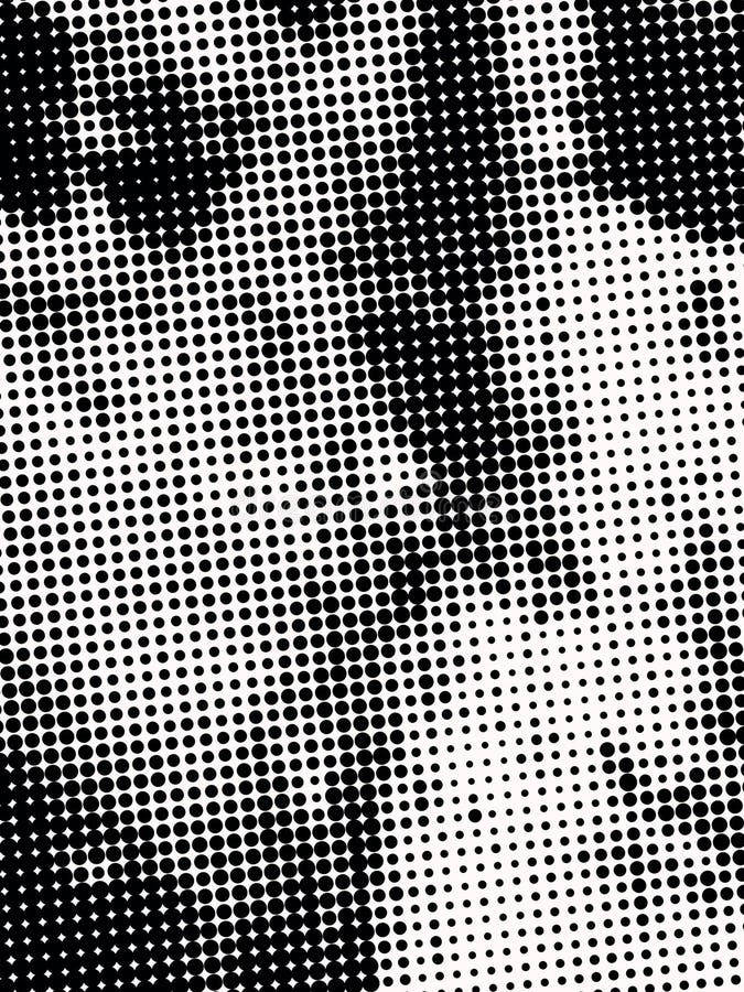 Halftone Pattern. Set of Dots. Dotted Texture. Overlay Grunge Template ...