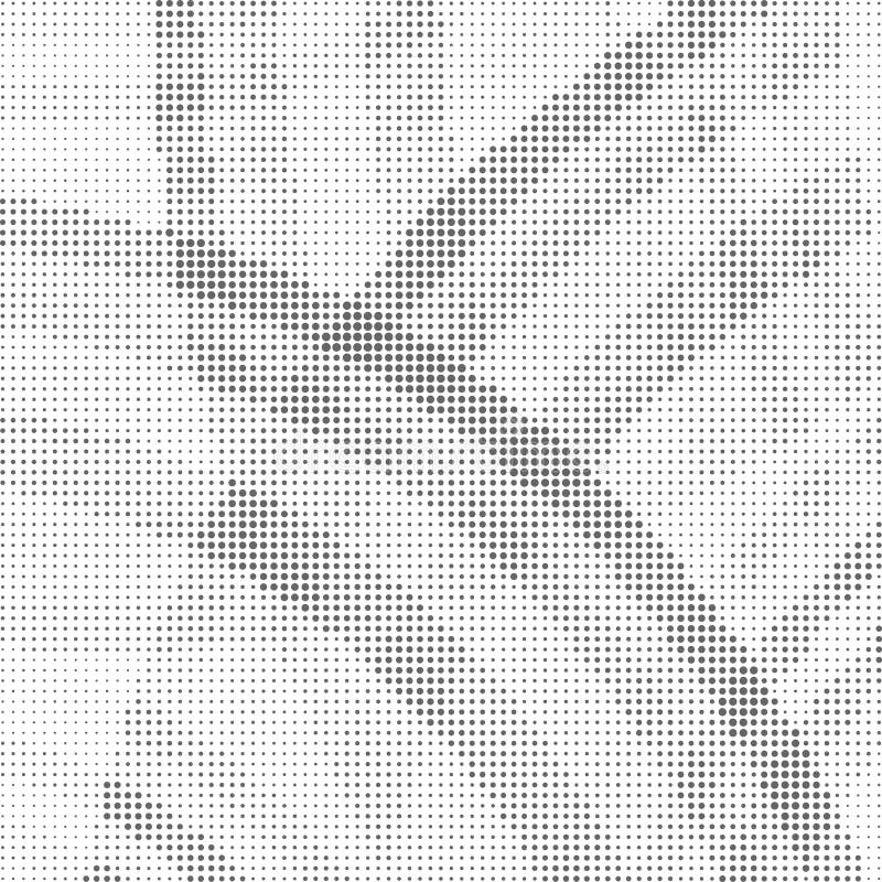 Halftone Pattern. Set of Dots. Dotted Texture. Overlay Grunge Template ...