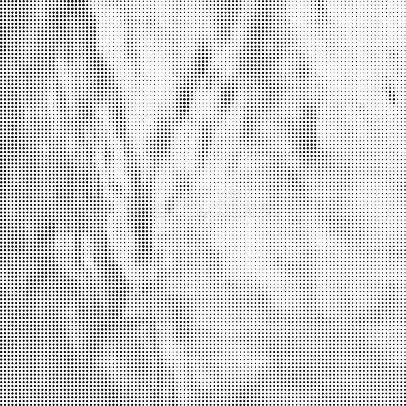 Halftone Pattern. Set of Dots. Dotted Texture on White Background ...
