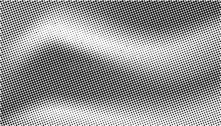 Halftone Pattern with Varying Dot Density. Stock Vector - Illustration ...