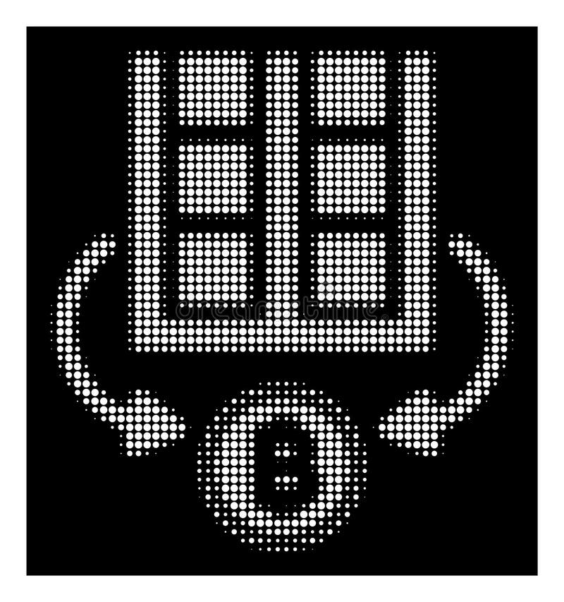 White Halftone Bitcoin Mining Farm Icon Stock Vector - Illustration of ... White Halftone Bitcoin Mining Farm Icon Stock Vector - Illustration of ...