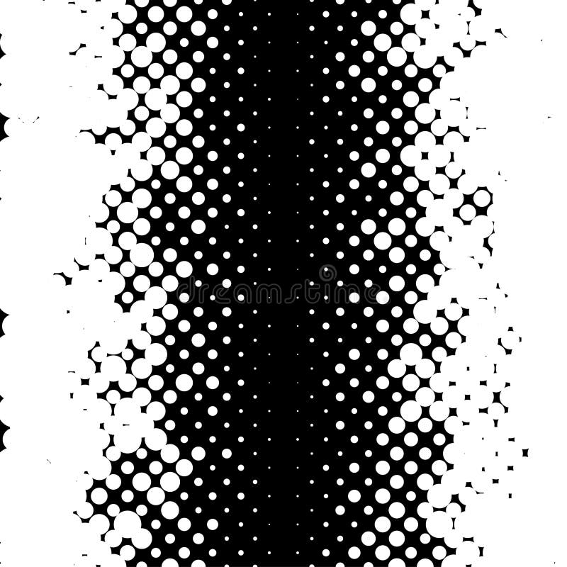 Halftone Random Circles, Random Dots Illustration. Specks, Stipple ...