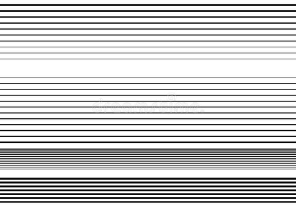 Halftone Random Horizontal Straight Parallel Lines, Stripes Pattern and ...