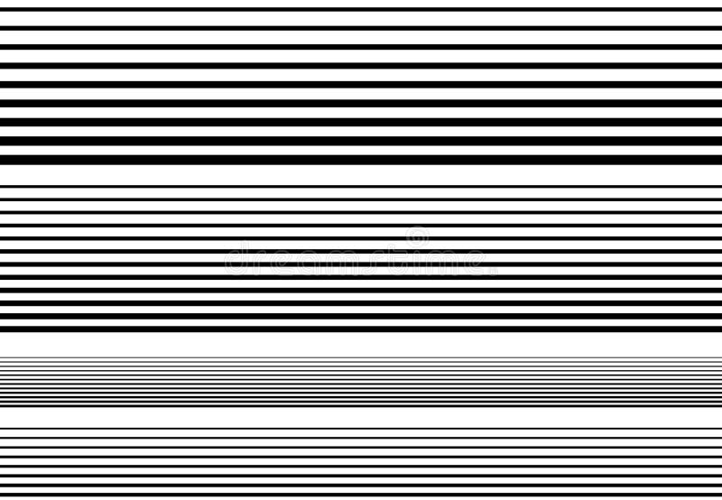 Halftone Random Horizontal Straight Parallel Lines, Stripes Pattern and ...