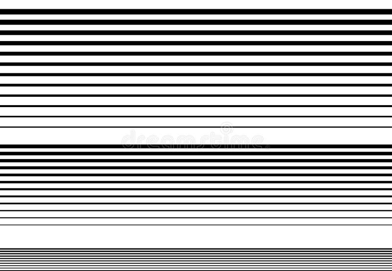 Halftone Random Horizontal Straight Parallel Lines, Stripes Pattern and ...