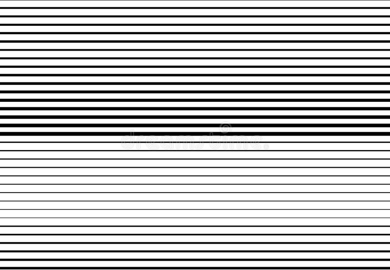 Halftone Random Horizontal Straight Parallel Lines, Stripes Pattern and ...