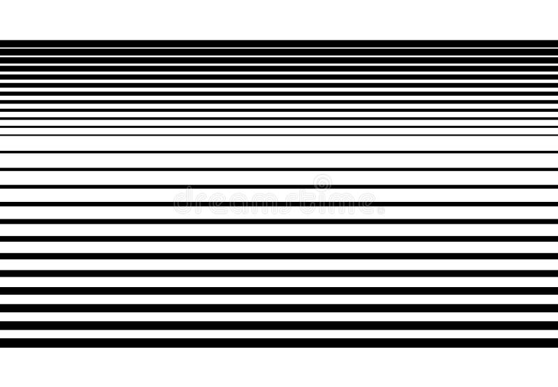 Halftone Random Horizontal Straight Parallel Lines, Stripes Pattern and ...