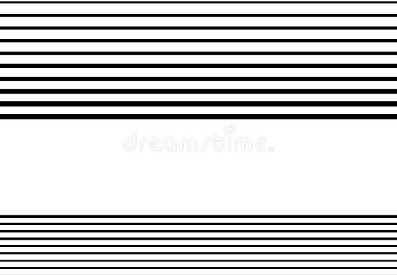 Halftone Random Horizontal Straight Parallel Lines, Stripes Pattern and ...