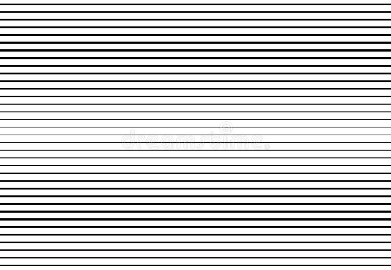 Halftone Random Horizontal Straight Parallel Lines, Stripes Pattern and ...