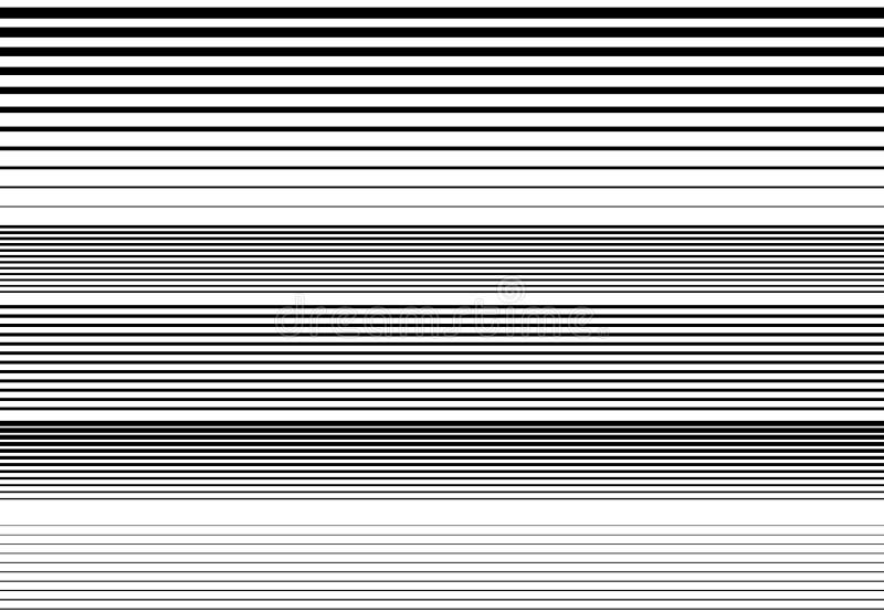 Pattern with Horizontal Stripes. Straight Lines Like a Sailor Stock ...