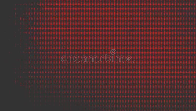 Halftone Red Toned Pattern Dot Abstract Background. Grunge Backdrop ...