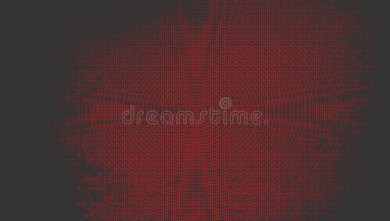 Halftone Red Toned Pattern Dot Abstract Background. Grunge Backdrop ...