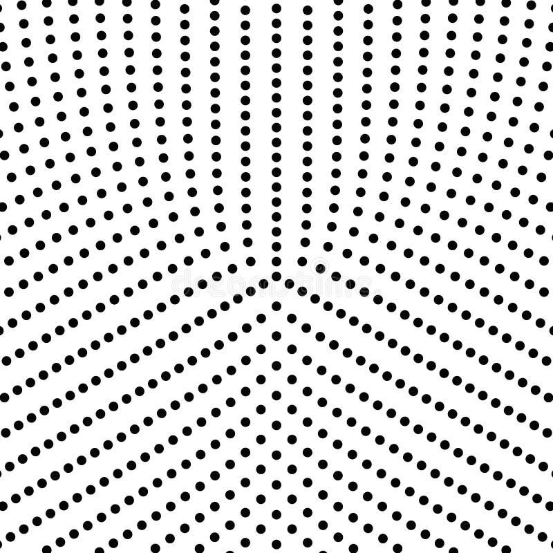 Abstract Retro Monochrome Dot Pattern Background Design Stock Vector ...